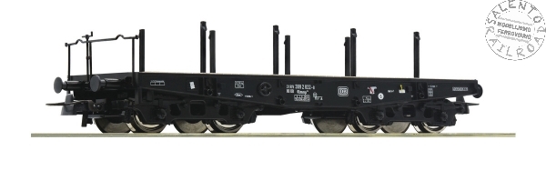 Modellismo Ferroviario SalentoRailroad - Roco 46380 carro merci pianale ...